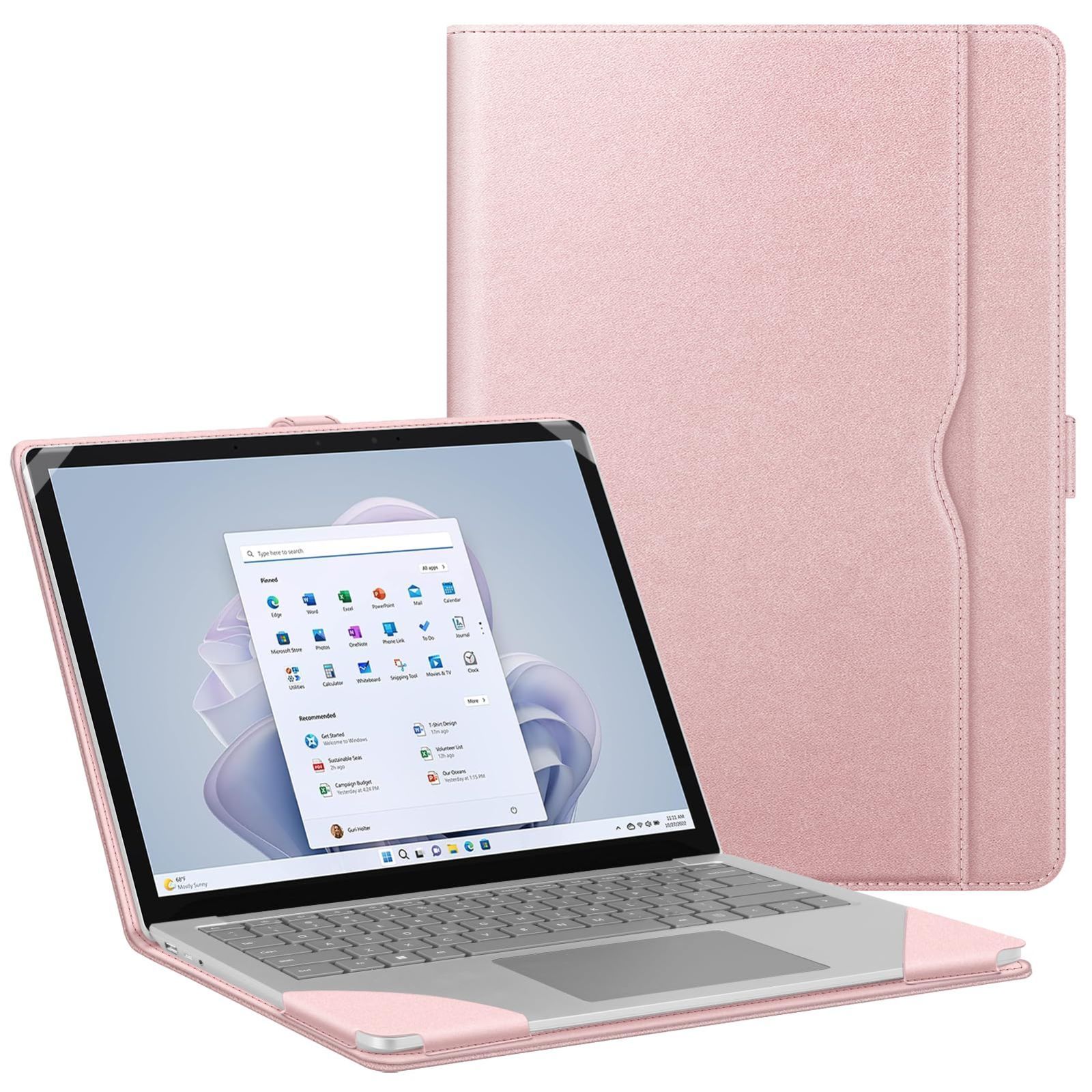 Fintie for Microsoft Surface Laptop 6 / 5 / 4 / 3 / 2 ケース 保護カバー 13.5インチ ...