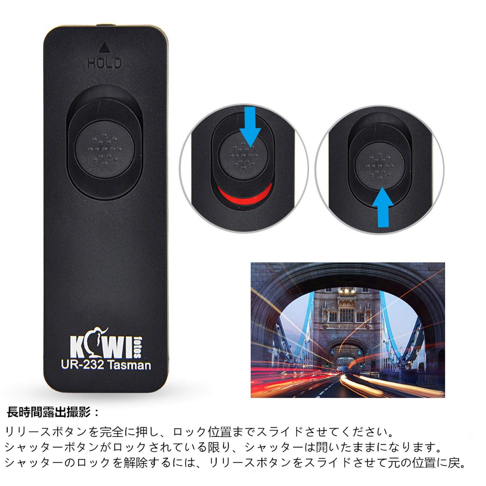 Kiwifotos MC-36 / MC-36A / MC-30 / MC-30A シャッターリモコン リモートレリーズ Nikon Z9 ...