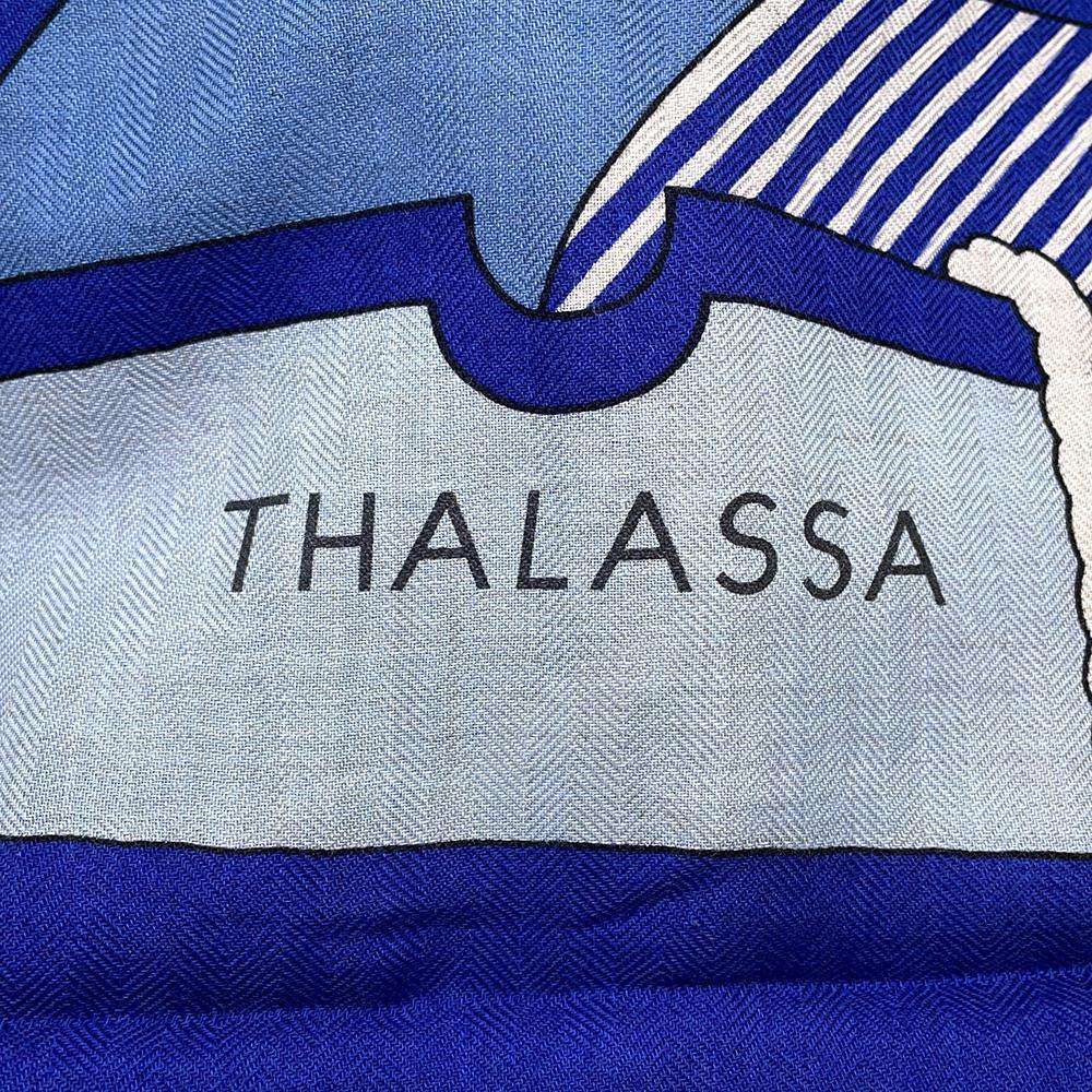 エルメス ストール カレ140 カレジェアン タラサ THALASSA エルメス ストール カレ140 カレジェアン タラサ THALASSA