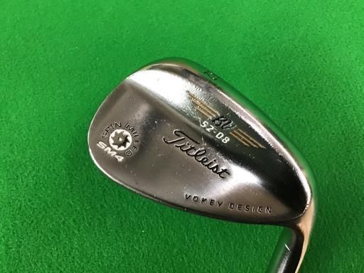 中古】 タイトリスト VOKEY SPIN MILLED SM4 ツアークロム 52 中古】 タイトリスト VOKEY SPIN MILLED SM4 ツアークロム 52