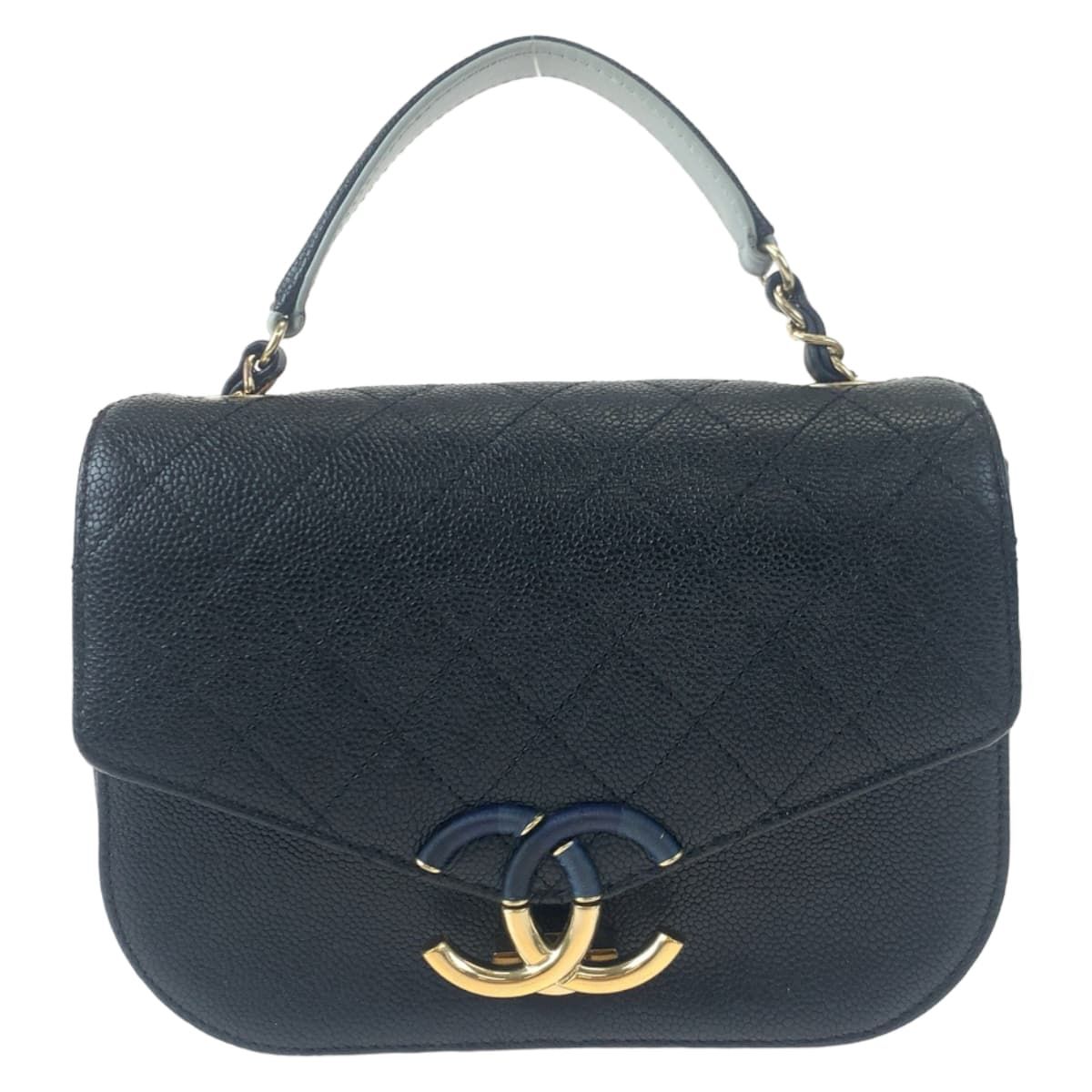 美品 CHANEL シャネル マトラッセ ココマーク ステッチ ブラック 美品 CHANEL シャネル マトラッセ ココマーク ステッチ ブラック