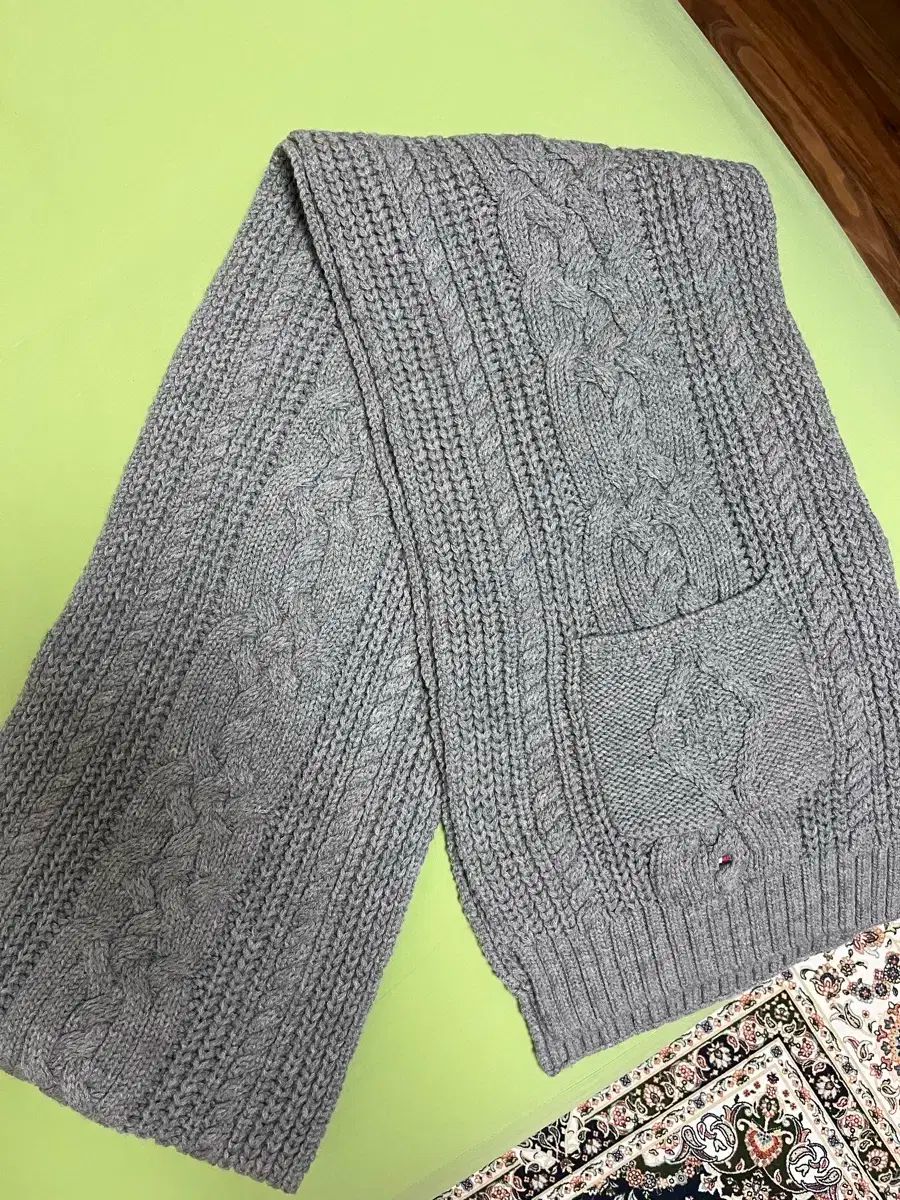 トミー ヒルフィガー TOMMY HILFIGER マフラー H8C83248 GLOBAL STRIPE