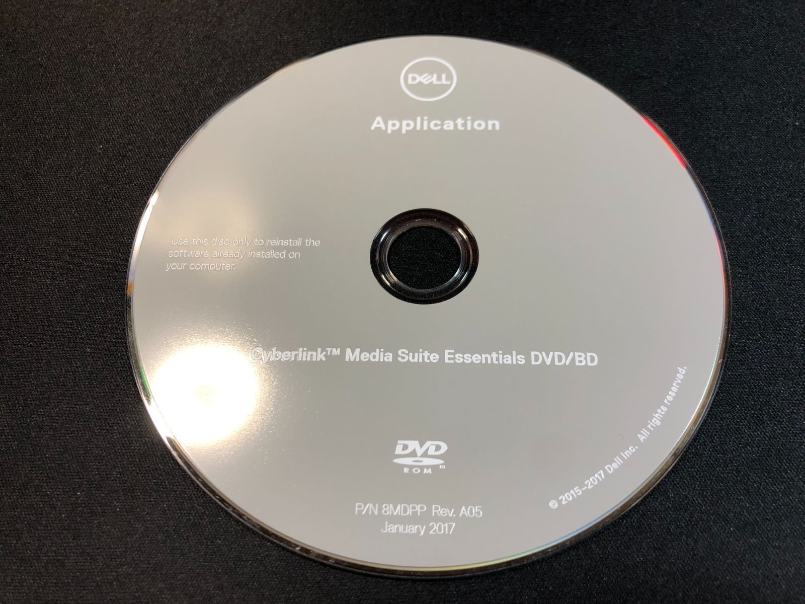 【ジャンク】DELL Application DVD Cyberlink Media Suite Essentials DVD/BD - PC ...