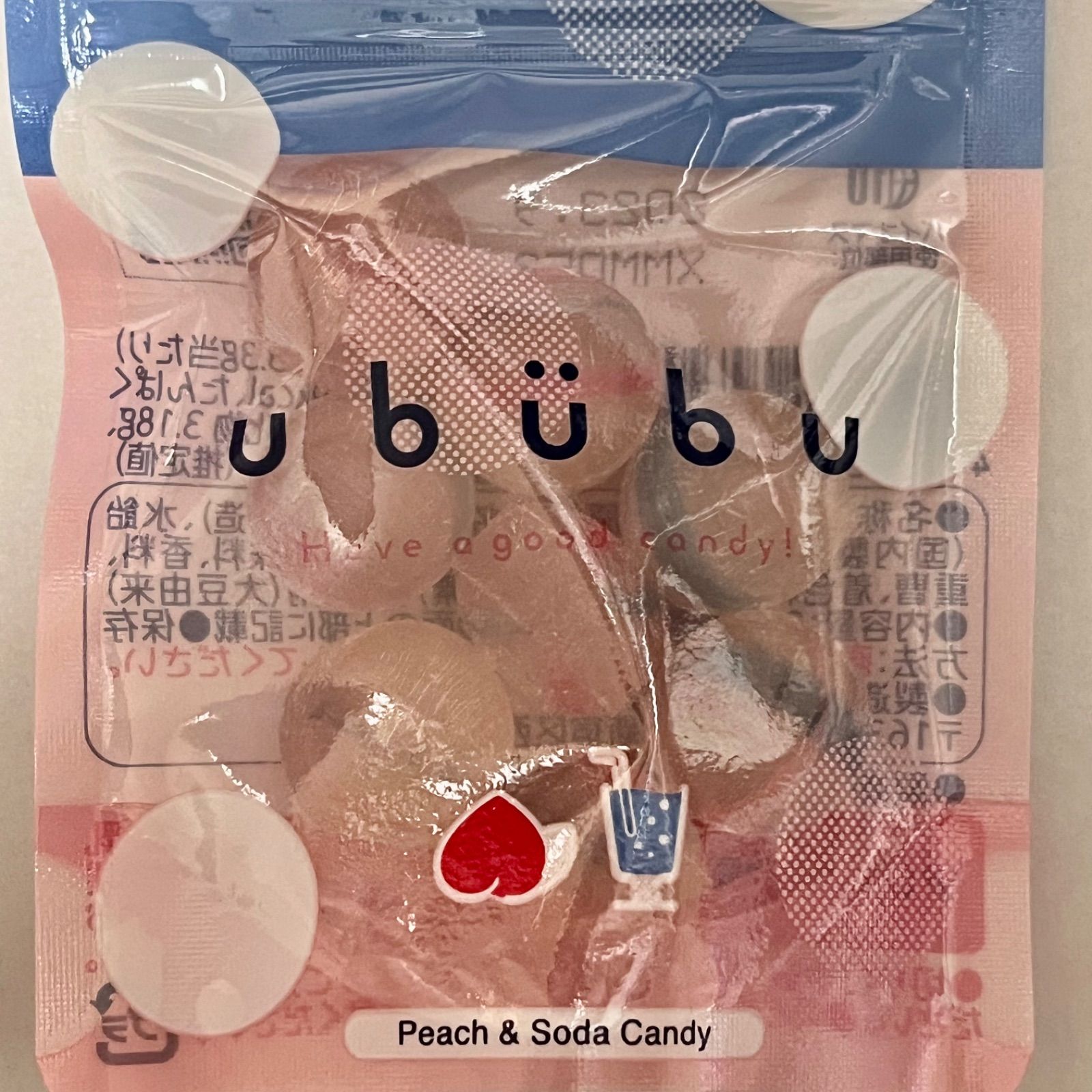 【小袋飴】 kanro ububu うぶぶ ピーチソーダ味 16袋セット - メルカリShops