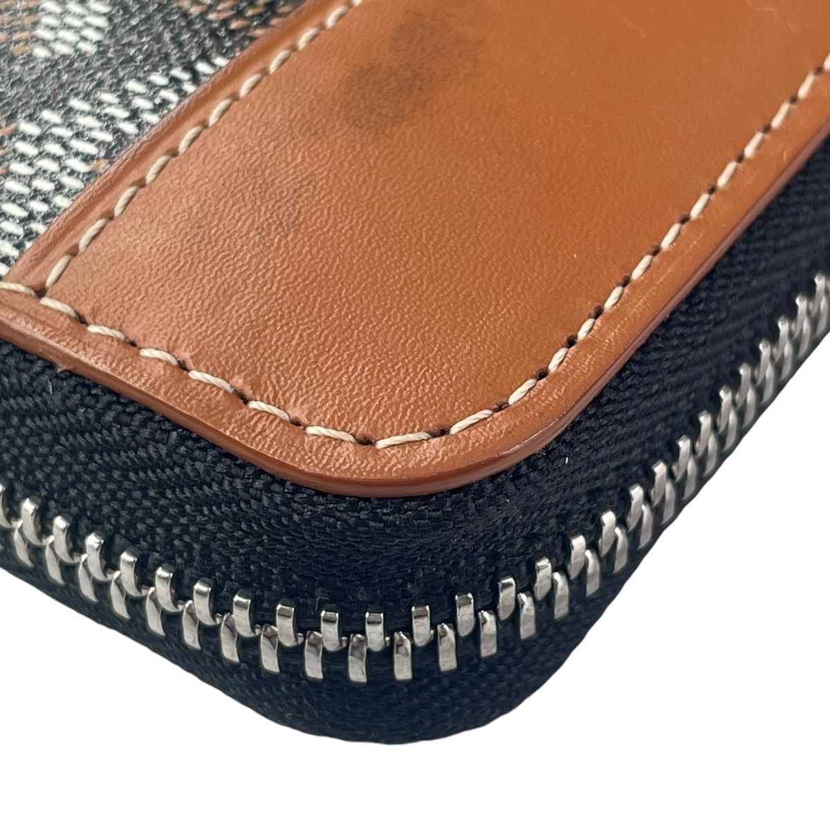 中古】 GOYARD ゴヤール メンズ財布 マティニョン GM ジップ 中古】 GOYARD ゴヤール メンズ財布 マティニョン GM ジップ