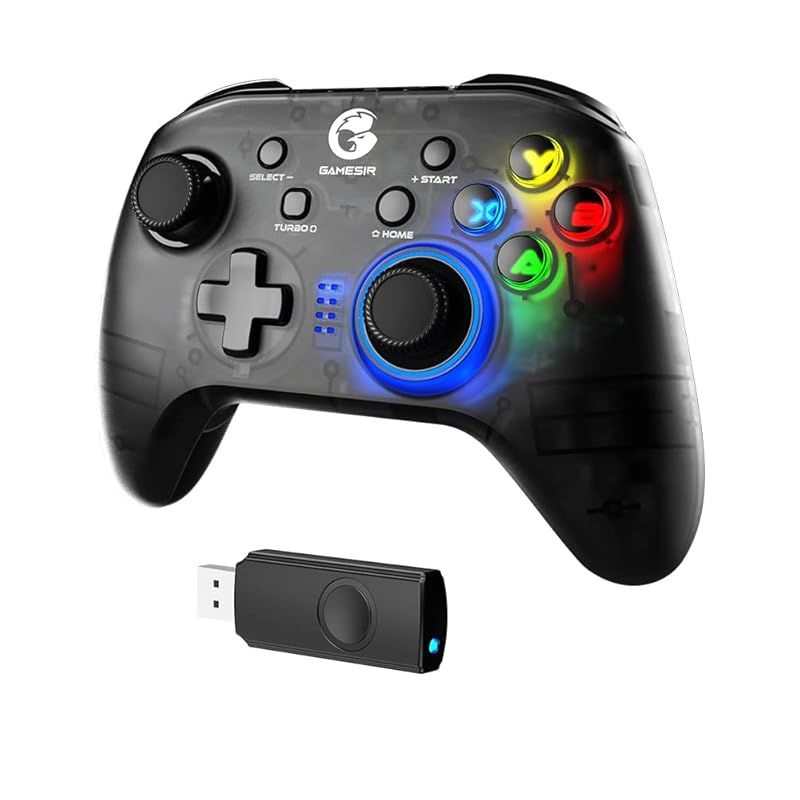GameSir t4pro pcコントローラー iOS/Android/windows PCに対応 Bluetooth ・ 2.4GHz ・ USB接続可能 遅延なし スイッチコントローラー ...