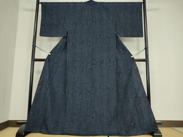 平和屋着物□本場大島紬 7マルキ 光琳水花文 正絹 逸品 未使用 CAAT8654kb