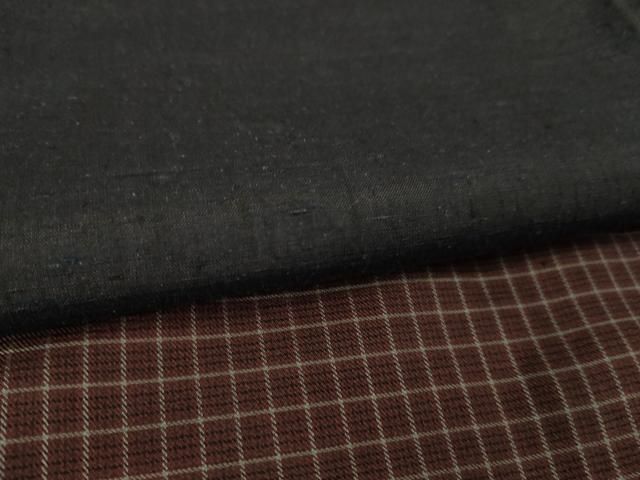 平和屋本店□希少 着物デザイナー 紫藤尚世 訪問着 紬地 上代58万