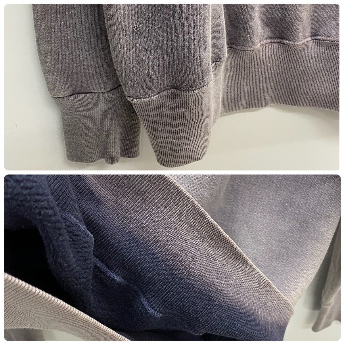 ヴィンテージ vintage 60's VINTAGE SWEAT 茄子紺 フェード ヴィンテージ vintage 60's VINTAGE SWEAT 茄子紺 フェード