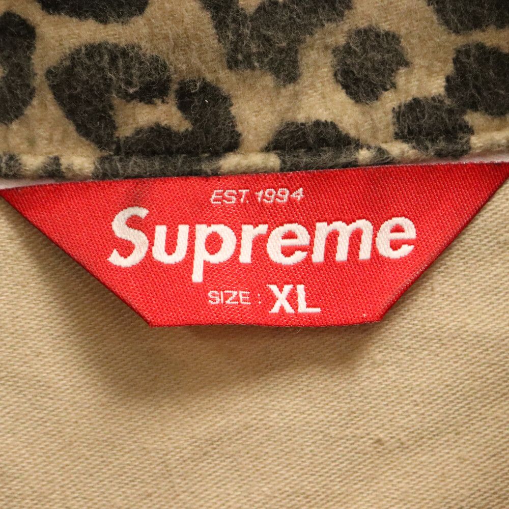 SUPREME (シュプリーム) 22AW Moleskin Work Jacket Leopard SUPREME (シュプリーム) 22AW Moleskin Work Jacket Leopard