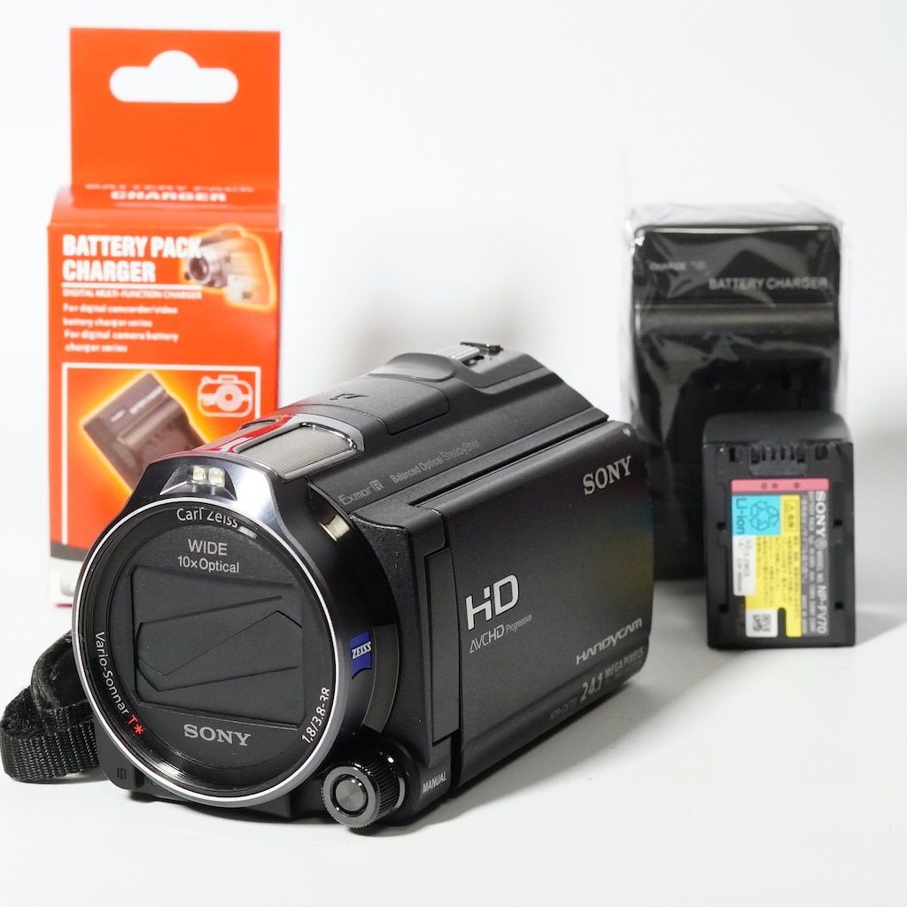 SONY ソニー HDR-CX720 ブラック 動作OK 1週間保証 /9637 - メルカリ