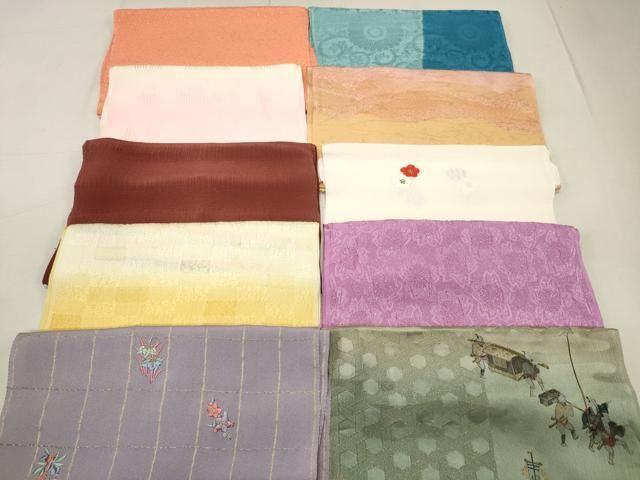平和屋着物☆和装小物 上質な帯揚げ10枚セット 逸品 DAAK7990xg - メルカリ