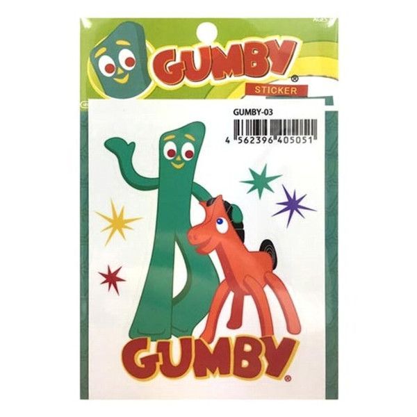 ガンビーGUMBY Sticker (GUMBY-03) ステッカー シール デカール バイク アメリカン雑貨 アメリカ雑貨 - メルカリ
