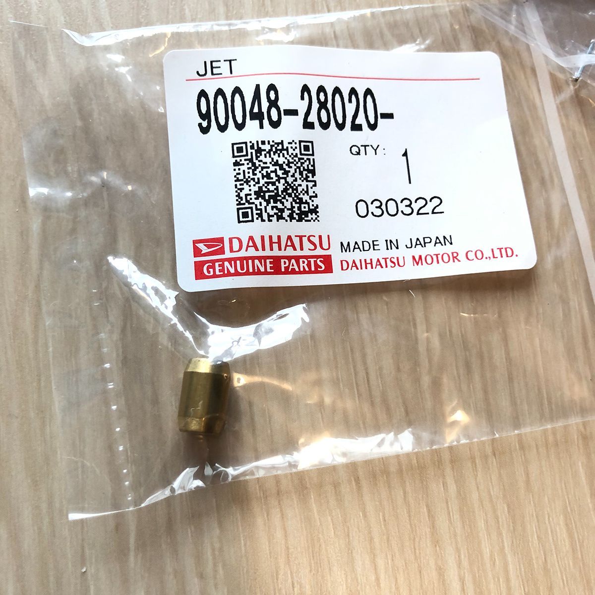 DAIHATSU ダイハツ 純正 オリフィス 90048-28020 - ヘックスストア - メルカリ