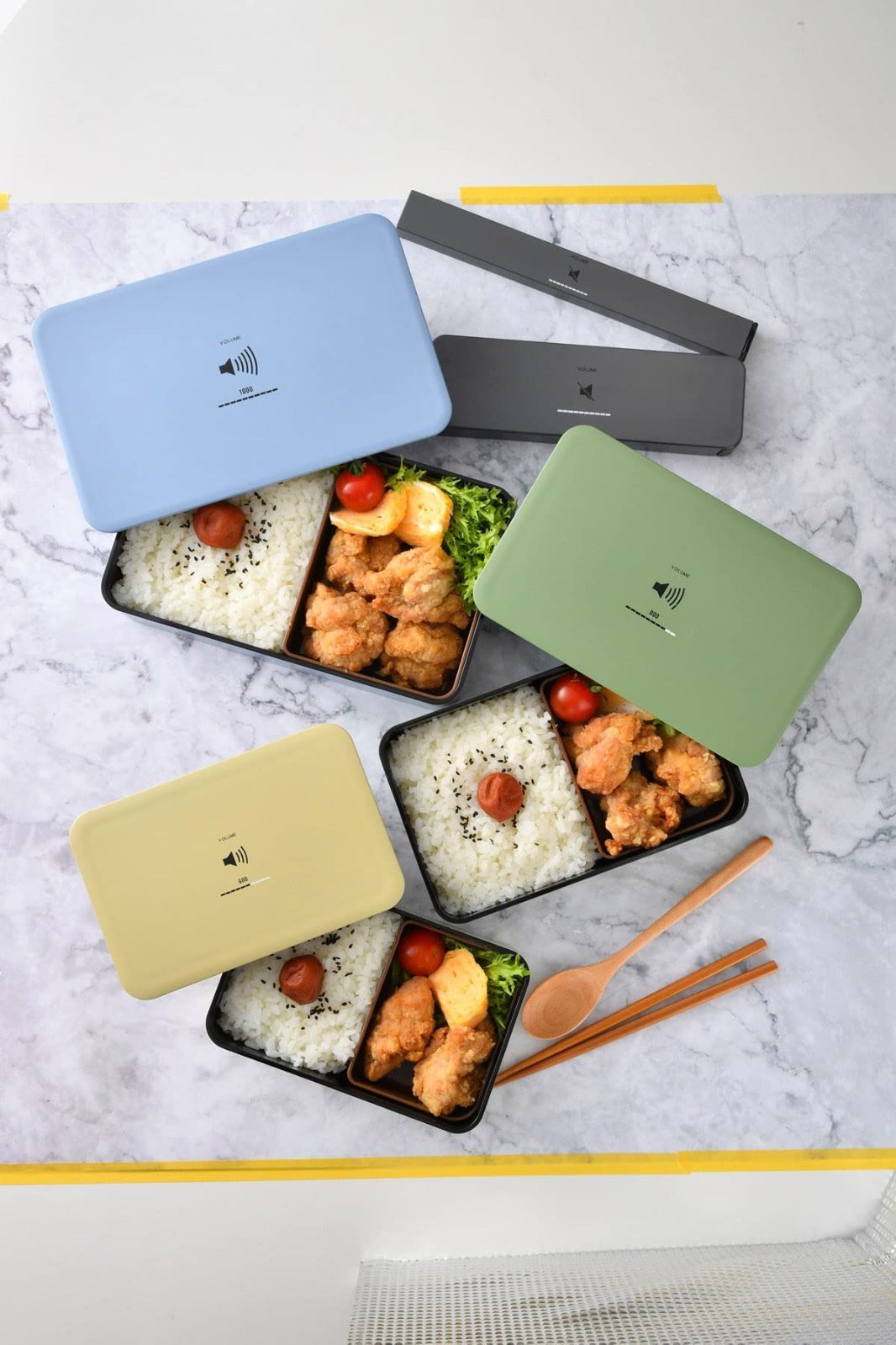 特価商品たつみや HAKOYA 『VOLUME』 ランチカトラリーセット 18.0スライドスプーン&箸セット ブルー 333602 ...