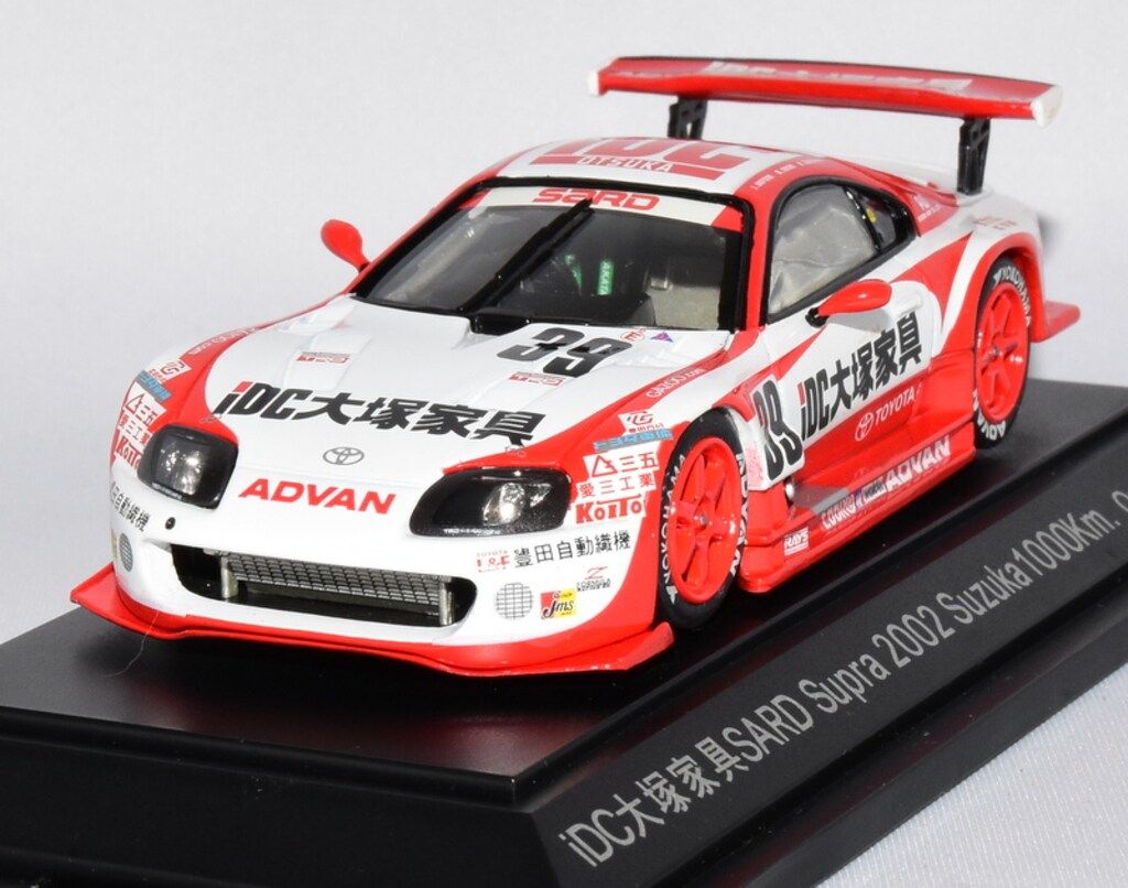 エムエムピー 1/43 EBBRO iDC 大塚家具 SARD Supra 2002 鈴鹿 エムエムピー 1/43 EBBRO iDC 大塚家具 SARD Supra 2002 鈴鹿