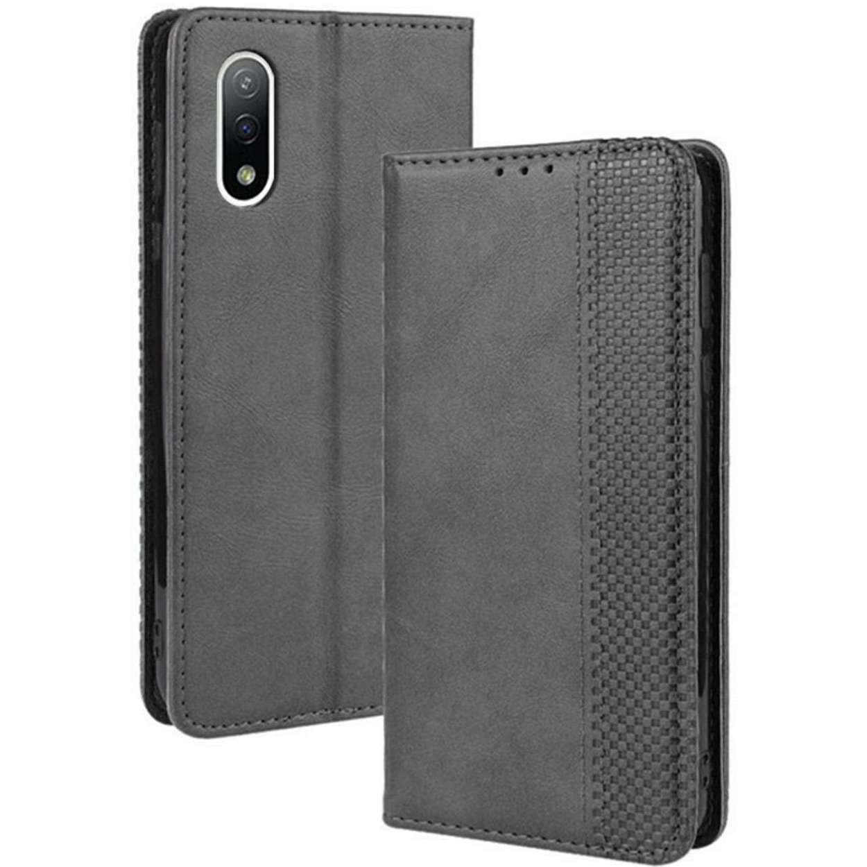 Xperia Ace II チェックライン手帳ケース SO-41B 【Type×Color】 ブラック - メルカリ