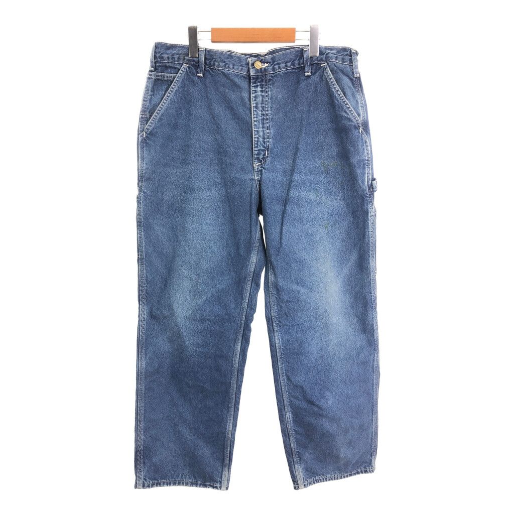 Carhartt カーハート デニム ペインターパンツ ワーク ブルー W38 L30 中古 古着 S8330 - メルカリ