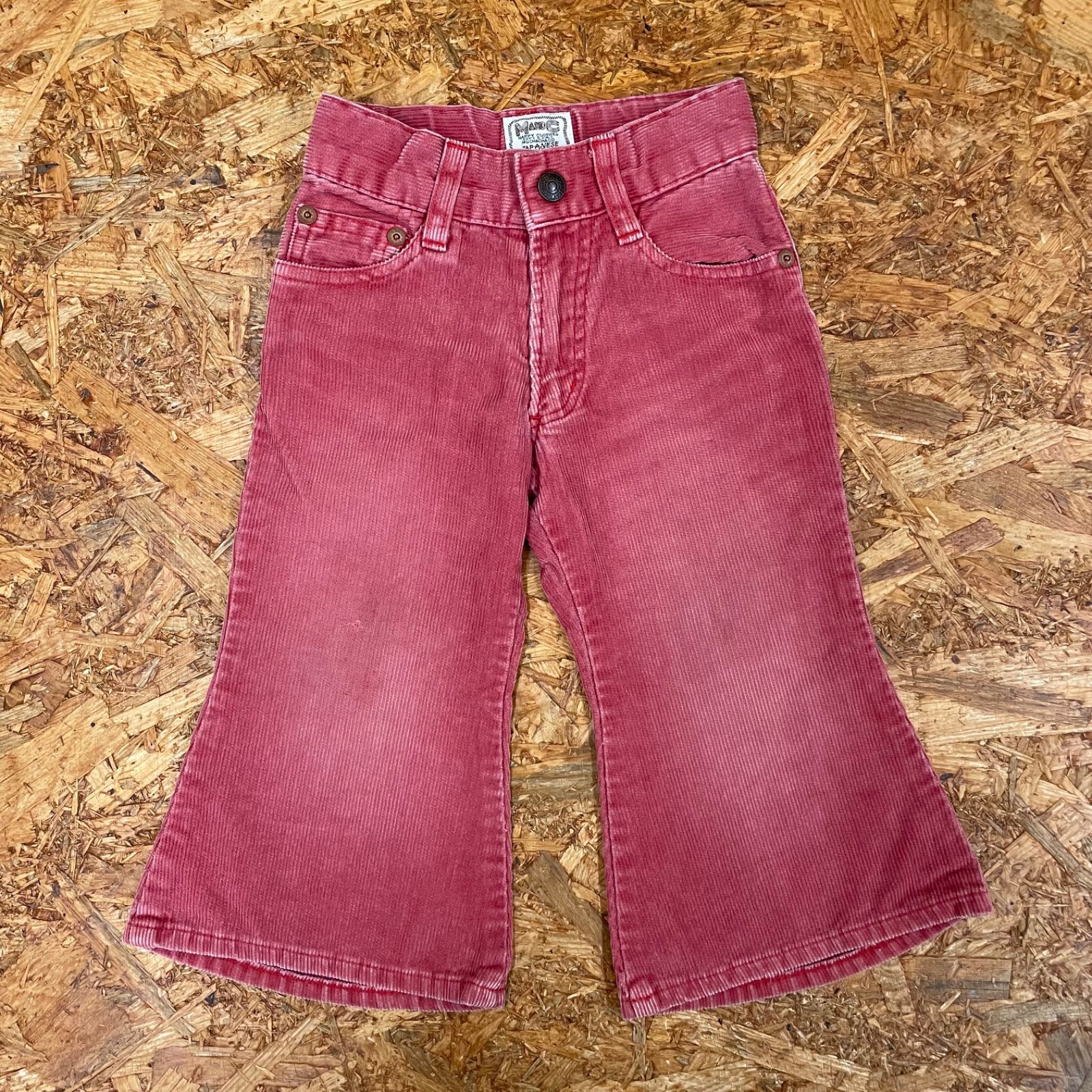 日本製 muchacha m&c ブーツカット コーデュロイパンツ キッズサイズ XS KIDS ムチャチャ ベルボトム ズボン 子供服 ...