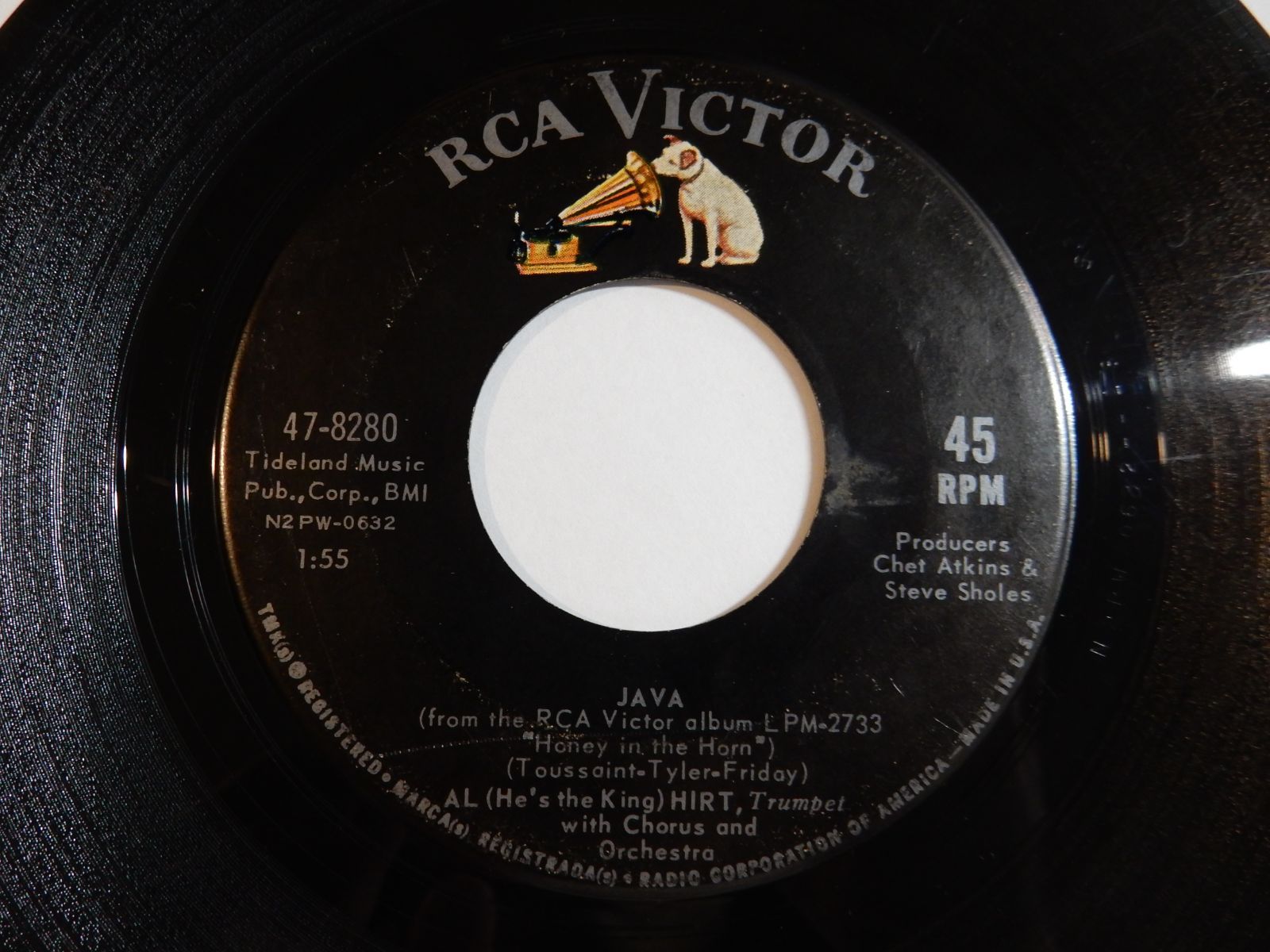 Al Hirt Java / I Can't Get Started RCA Victor US 47-8280 200949 JAZZ ...