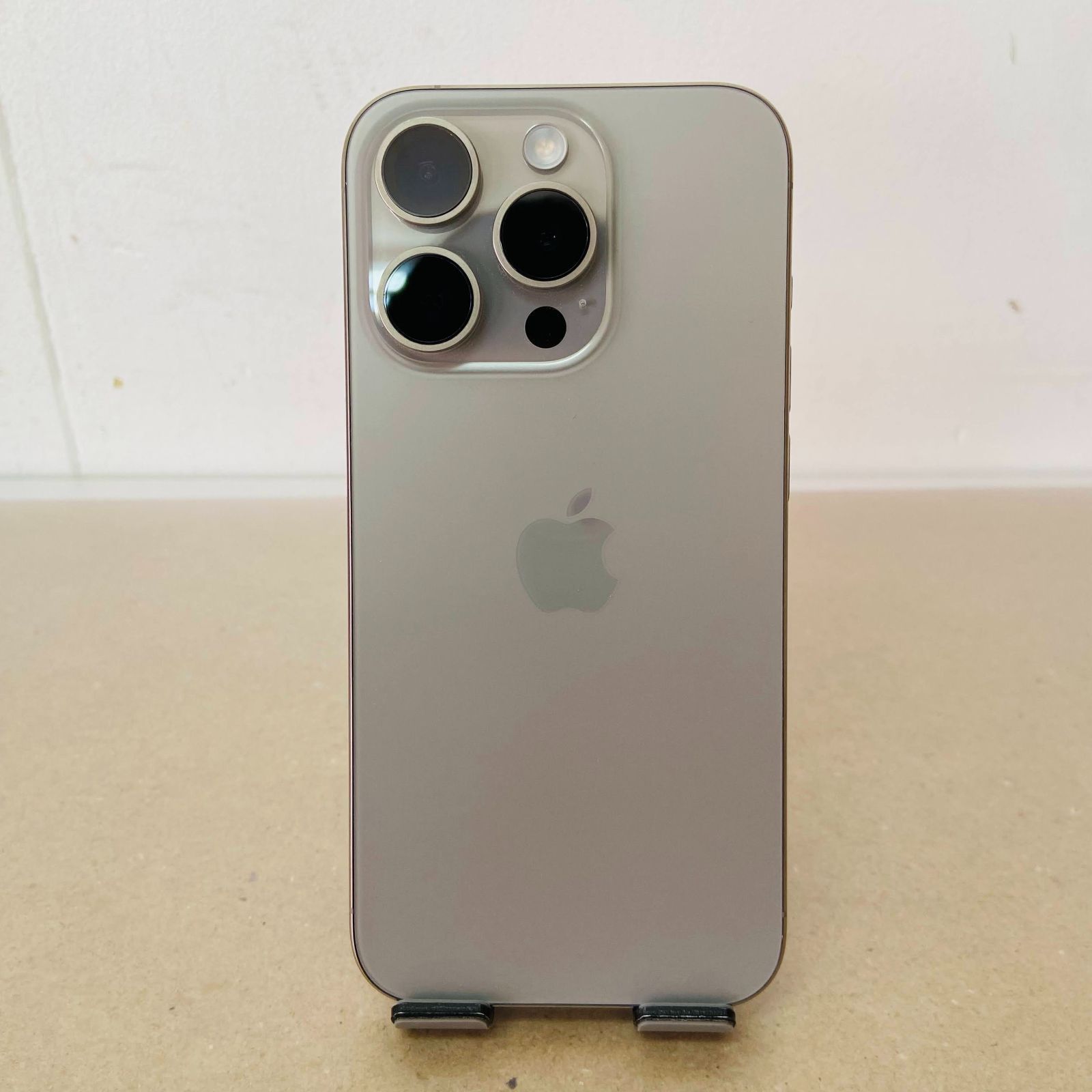 美品 動作良好 限定保証 あり Apple iPhone15 Pro 128GB A3101 MTU93J/A ナチュラルチタニウム ...