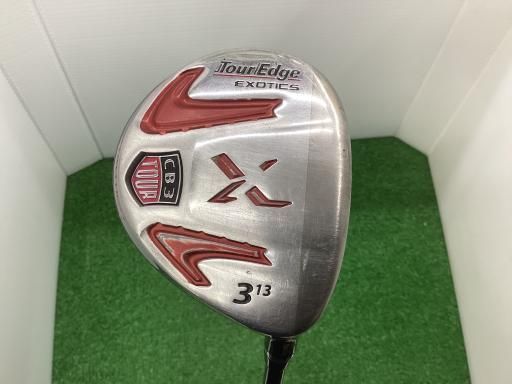 【中古】 ツアーエッジ EXOTICS CB3 TOUR 3W(13°) フェアウェイウッド FW リシャフト (フレックスその他) メンズ ...