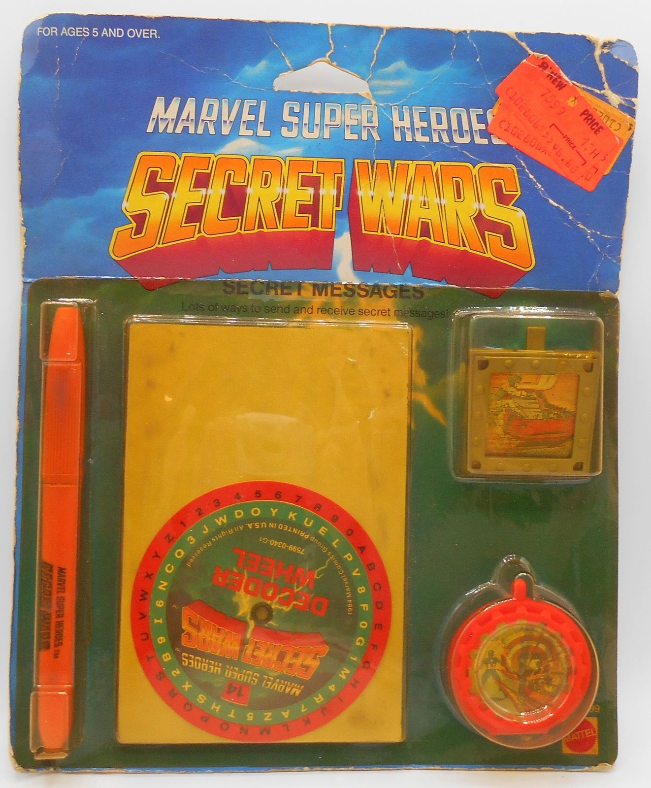 MATTEL SECRET WARS SECRET MESSAGES - メルカリ