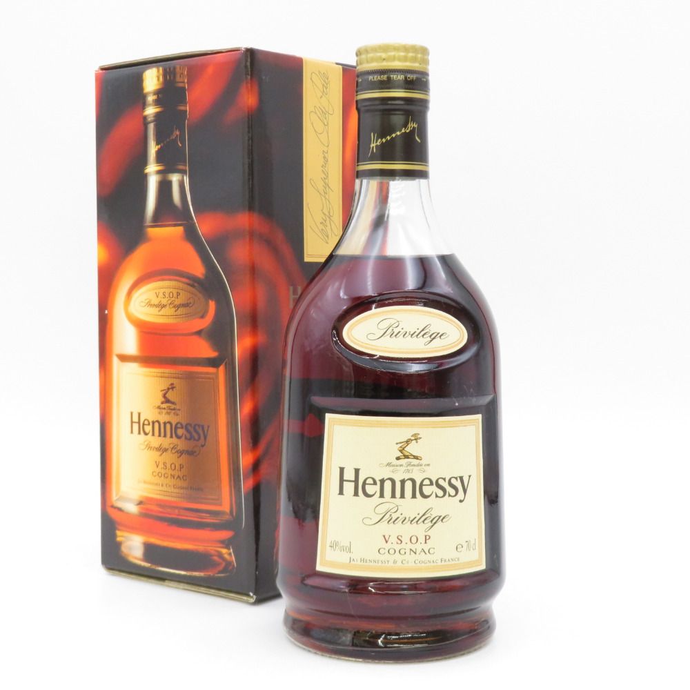 Hennessy ヘネシー ブランデー ブリビレッジ COGNAC VSOP 700ml 40% コニャック 古酒 洋酒 未開栓 - メルカリ