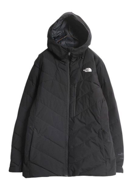 US企画 ノースフェイス ナイロン ダウン パーカー ジャケット レディース L / The North Face GORE ...