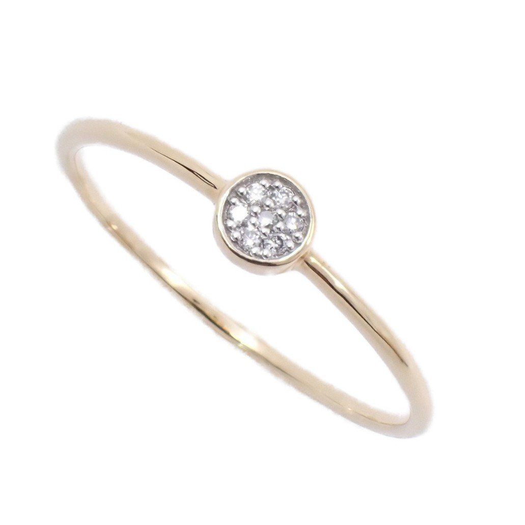 ete エテ ラウンド リング 指輪 K10/ダイヤモンド0.02ct 15号【いおき質店】 - メルカリ