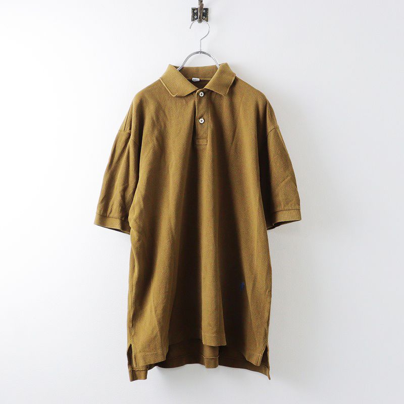 フォーティファイブアール 45R スーピマカノコの33色908ローファーポロ 4/ブラウン トップス ポロシャツ 45rpm【2400013919548】 - メルカリ