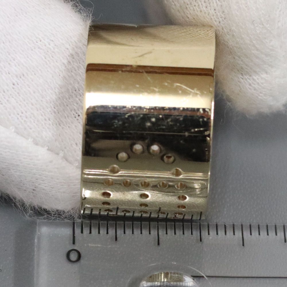 HERMES エルメス Hパンチング エブリン スカーフリング レディース