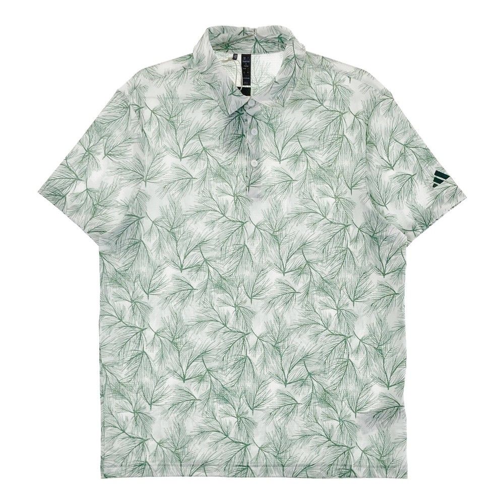 サイズ：L ADIDAS GOLF アディダスゴルフ IT0157 半袖ポロシャツ 総柄 グリーン系 [240101435606] ゴルフ ...