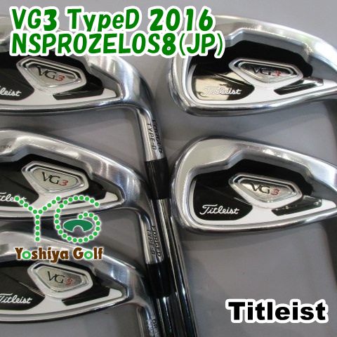 アイアン タイトリスト VG3 TypeD 2016/NSPROZELOS8(JP) /S/0[121489] - メルカリ