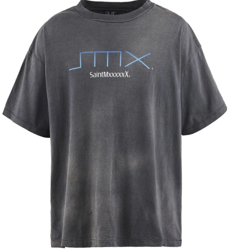 完売商品 SAINT MXXXXXX セントマイケル PS2 TEE BLACK Tシャツ 完売商品 SAINT MXXXXXX セントマイケル PS2 TEE BLACK Tシャツ