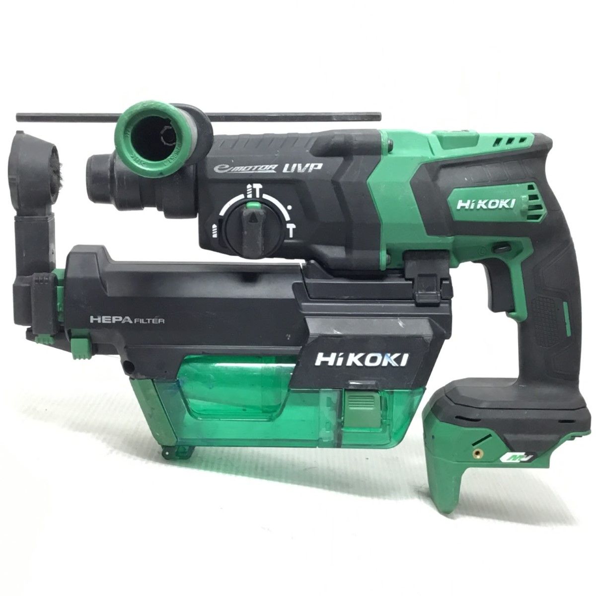 ΘΘHiKOKI ハイコーキ ロータリハンマドリル 36v 集塵システム付 コードレス式 程度C DH36DPE グリーン - メルカリ