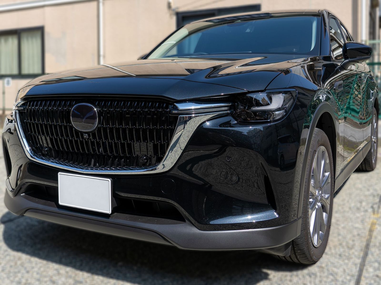 Tint+カット済み CX-60 エンブレム スモークフィルム(スモーク20％) KH3P/KH5P/KH3R3P/KH5S3P フロント用 kh cx60 cx-60 - メルカリ