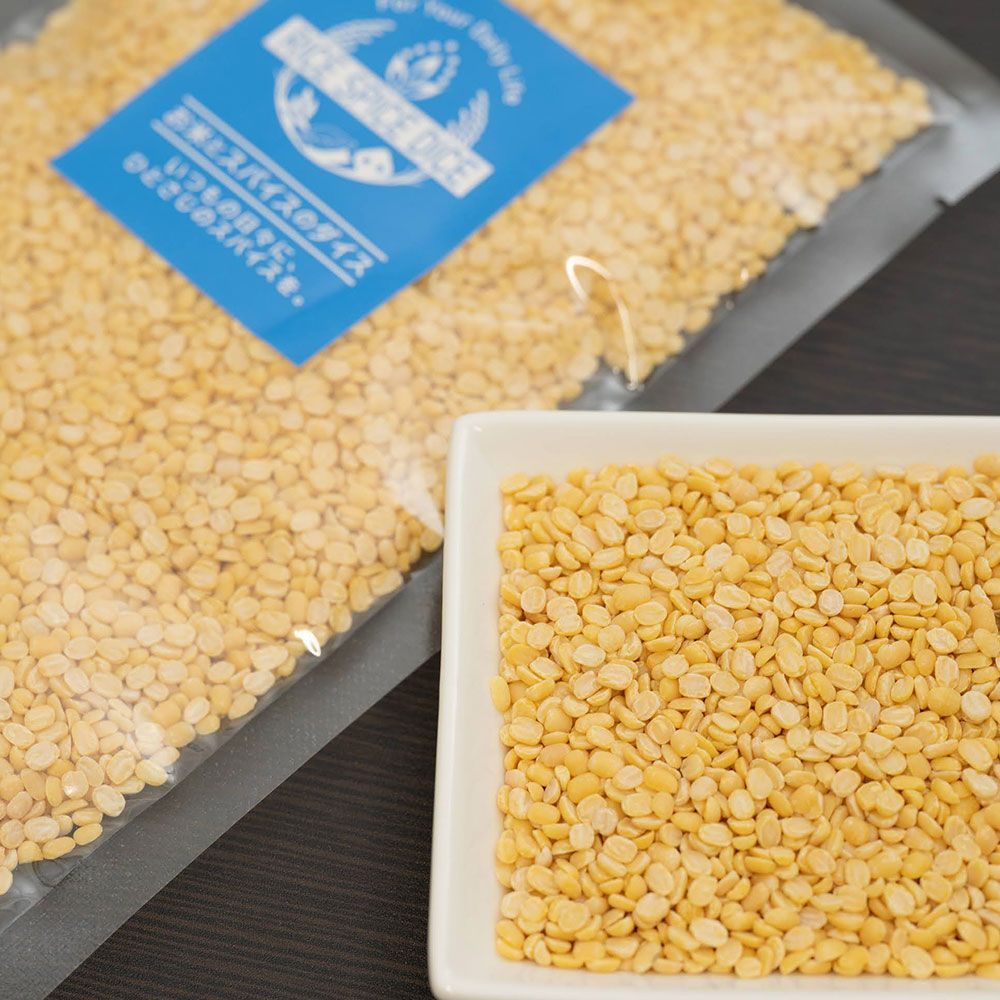ムング豆 皮なし ひき割り900g YELLOW MOONG DAL 乾燥豆 緑豆 お米とスパイスとダイスR0067W900 - メルカリ