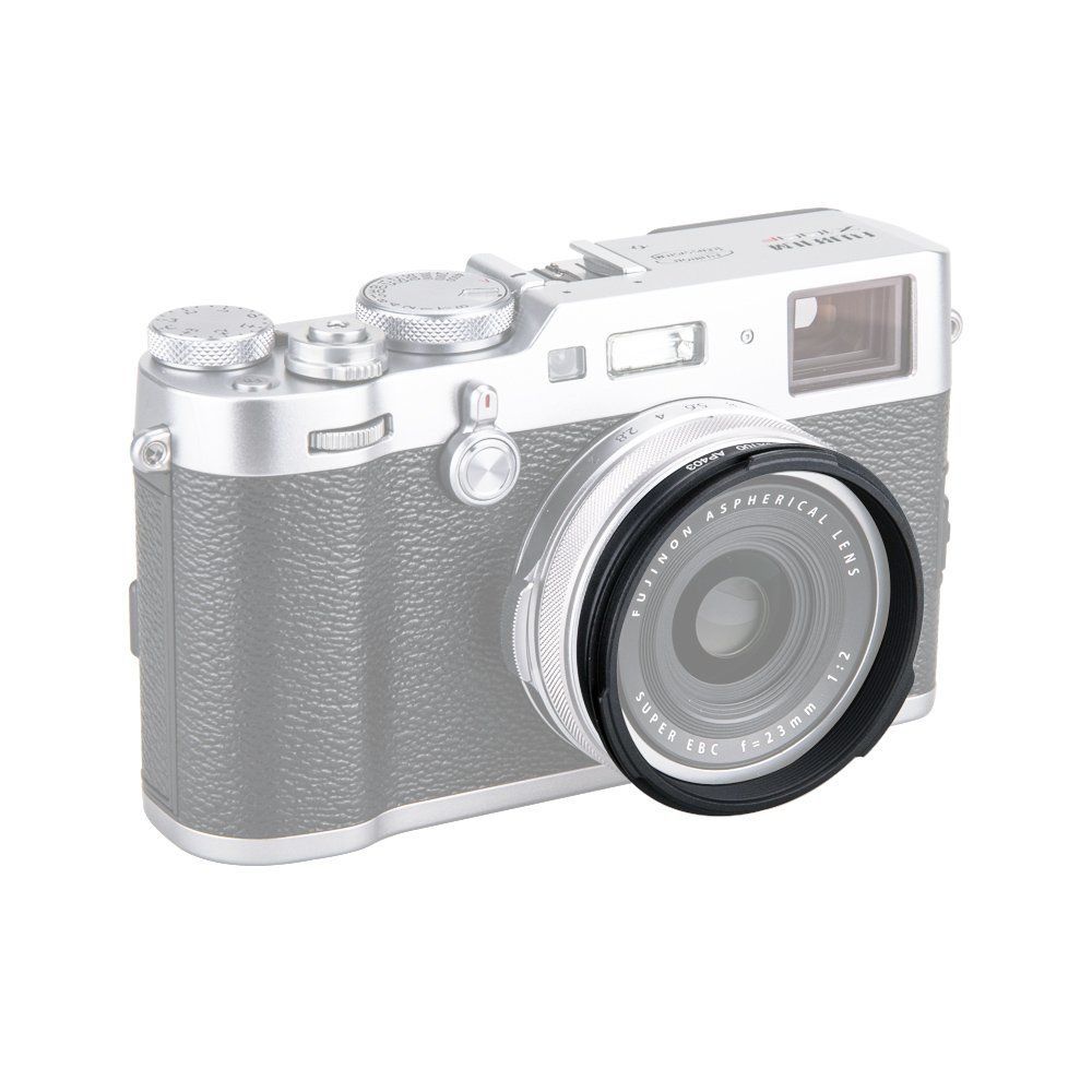 X100VI X100V X100F Fuji X100T X100S Fujifilm X100 X70 レンズアダプター カメラ に対応 メタル AR-X100 アダプターリング 49mm ...