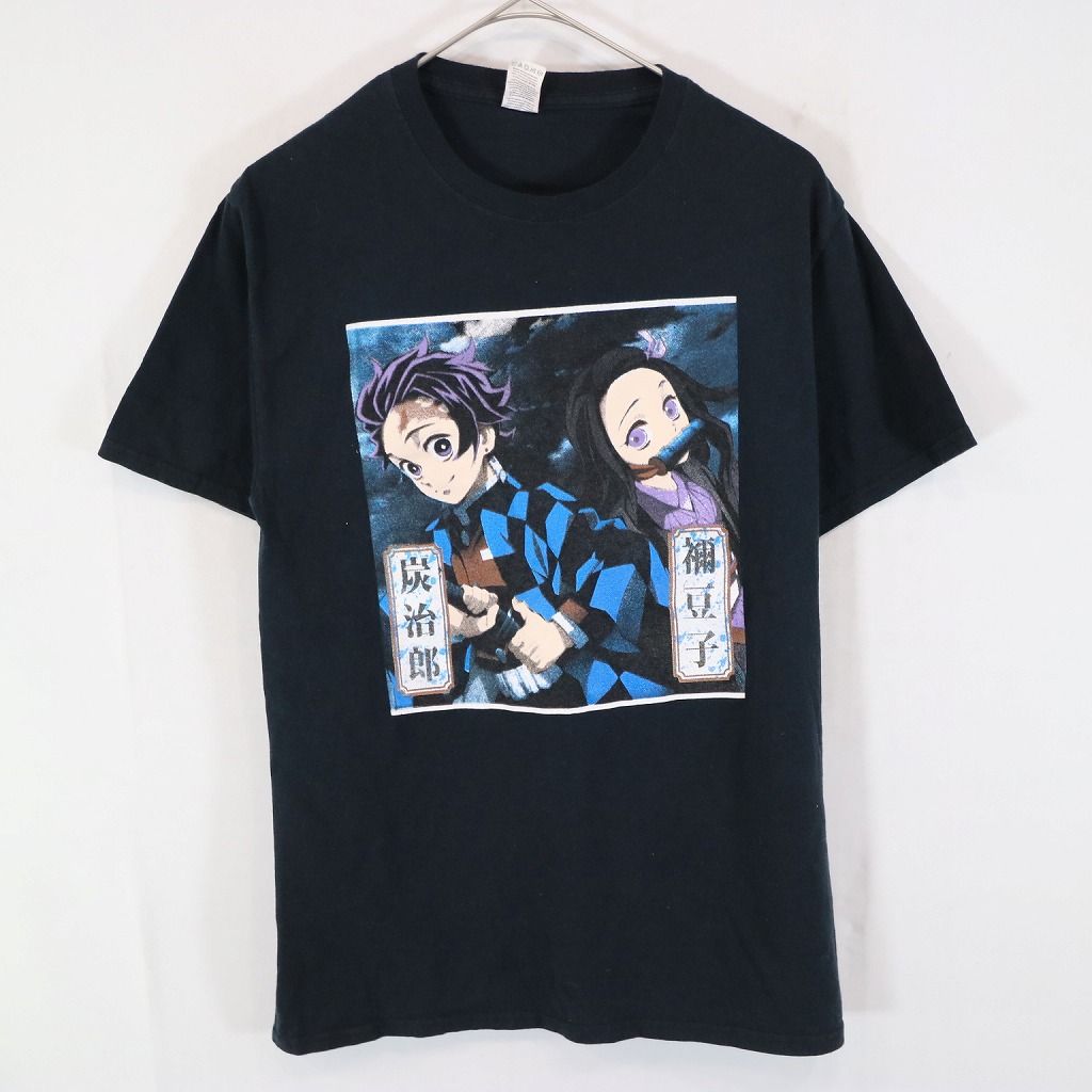 FRUIT OF THE LOOM 鬼滅の刃 炭治郎 禰豆子 半袖 プリントT FRUIT OF THE LOOM 鬼滅の刃 炭治郎 禰豆子 半袖 プリントT
