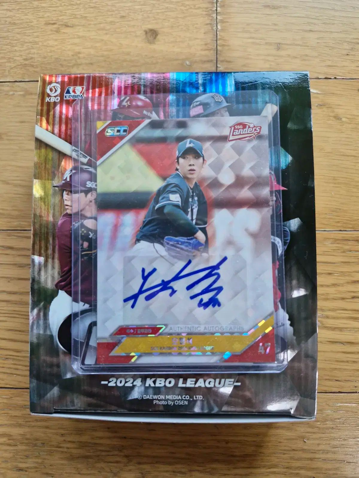 【雷市場（ポンジャン）商品韓国直送】 2024 KBO SCC カーボン SSG オ・ジョンソク オートグラフ - メルカリ