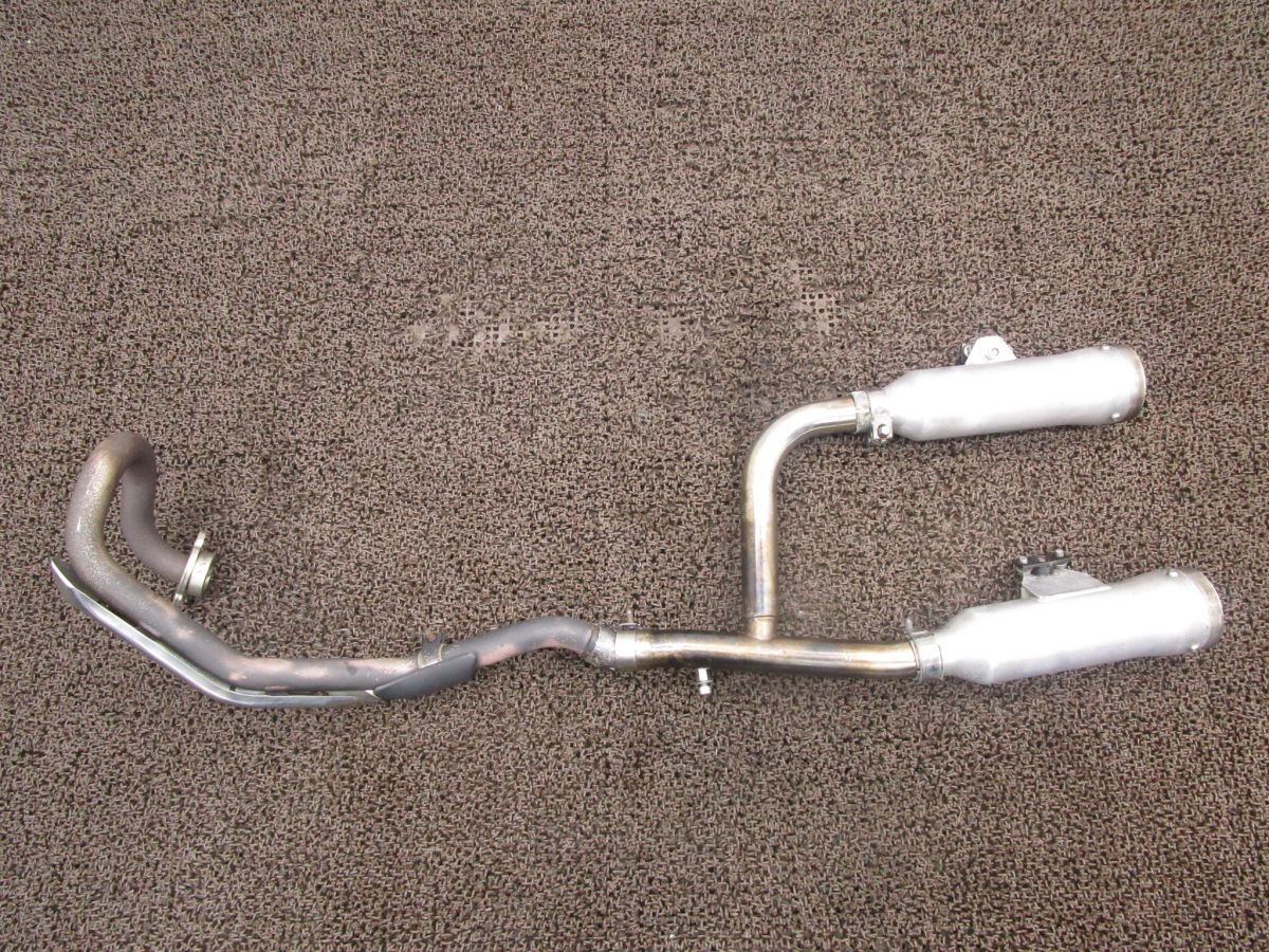 トリッカー 社外 スーパーサウンド 2本出し マフラー A4595！サイレンサー DG10J ヤマハ 【 G340E 】 tricker キャ ...