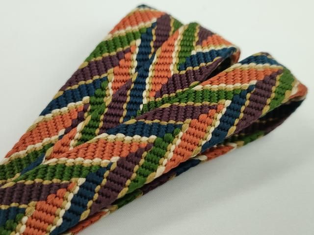 平和屋本店□極上 有職組紐道明 帯締め 笹浪組 法隆寺 本科 宮内庁御用