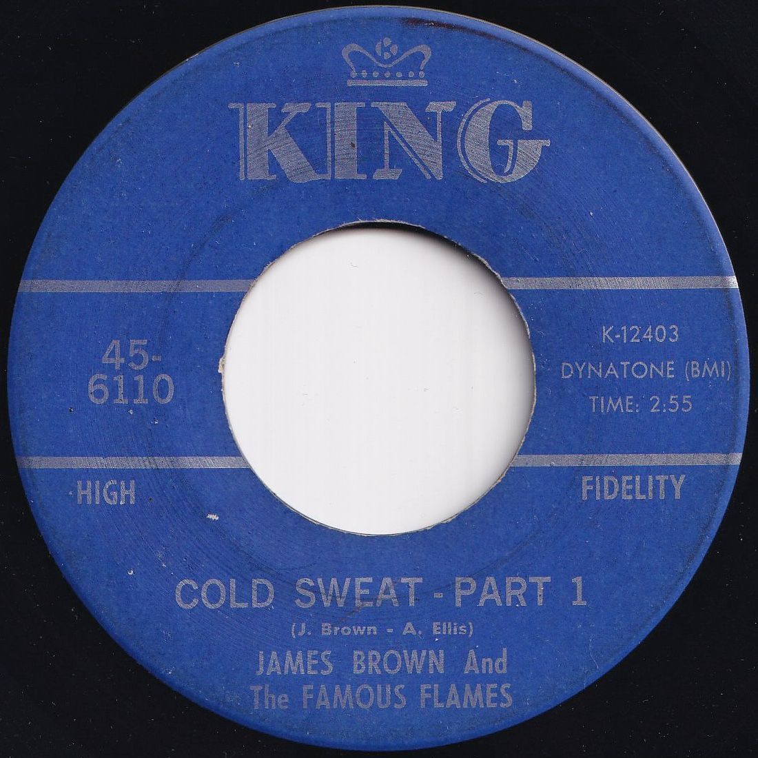 James Brown & The Famous Flames Cold Sweat (Part 1) / (Part 2) King US ...