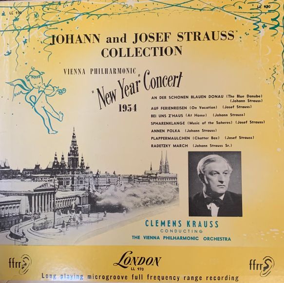 加LP Clemens Krauss Conducting Vien New Years Concert 1954 LL970 London ...