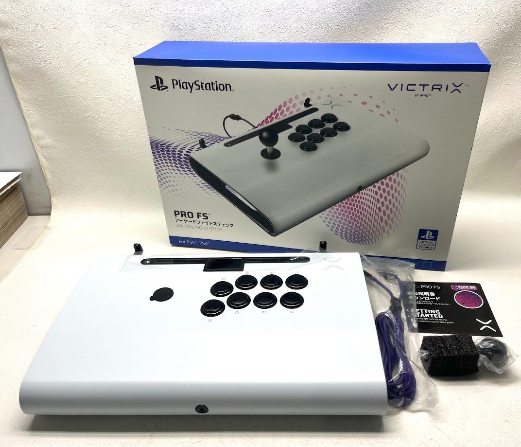 【開封済・未使用品】 Victrix アーケードコントローラー 052-008-FS-PS5-WH-JP ホワイト K1229 0105ML004 0120240104102115 - メルカリ