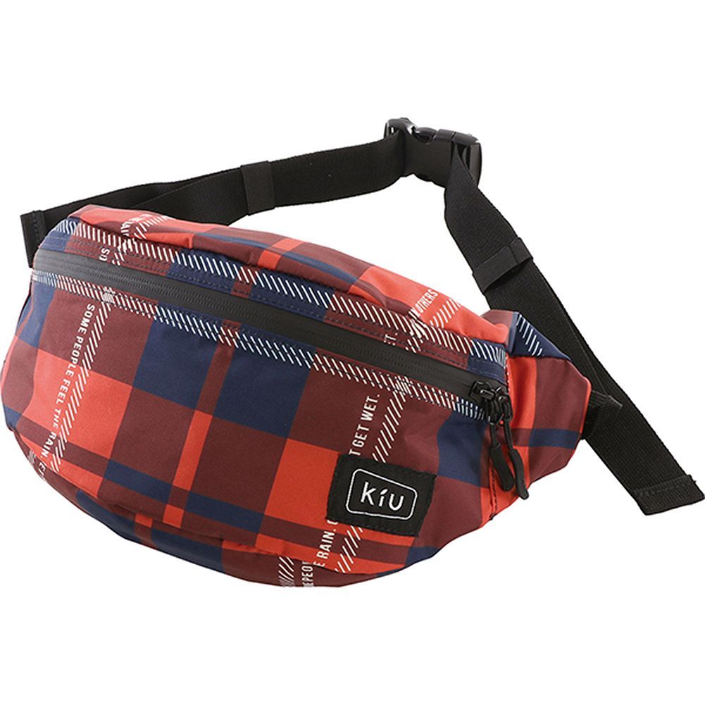 K84-171.タータンCK ☆ Kiu Water Proof Body Bag ボディバッグ メンズ レディース 男女兼用 撥水 はっ水 ウエストポーチ ウェストポーチ ボデーバッグ ...