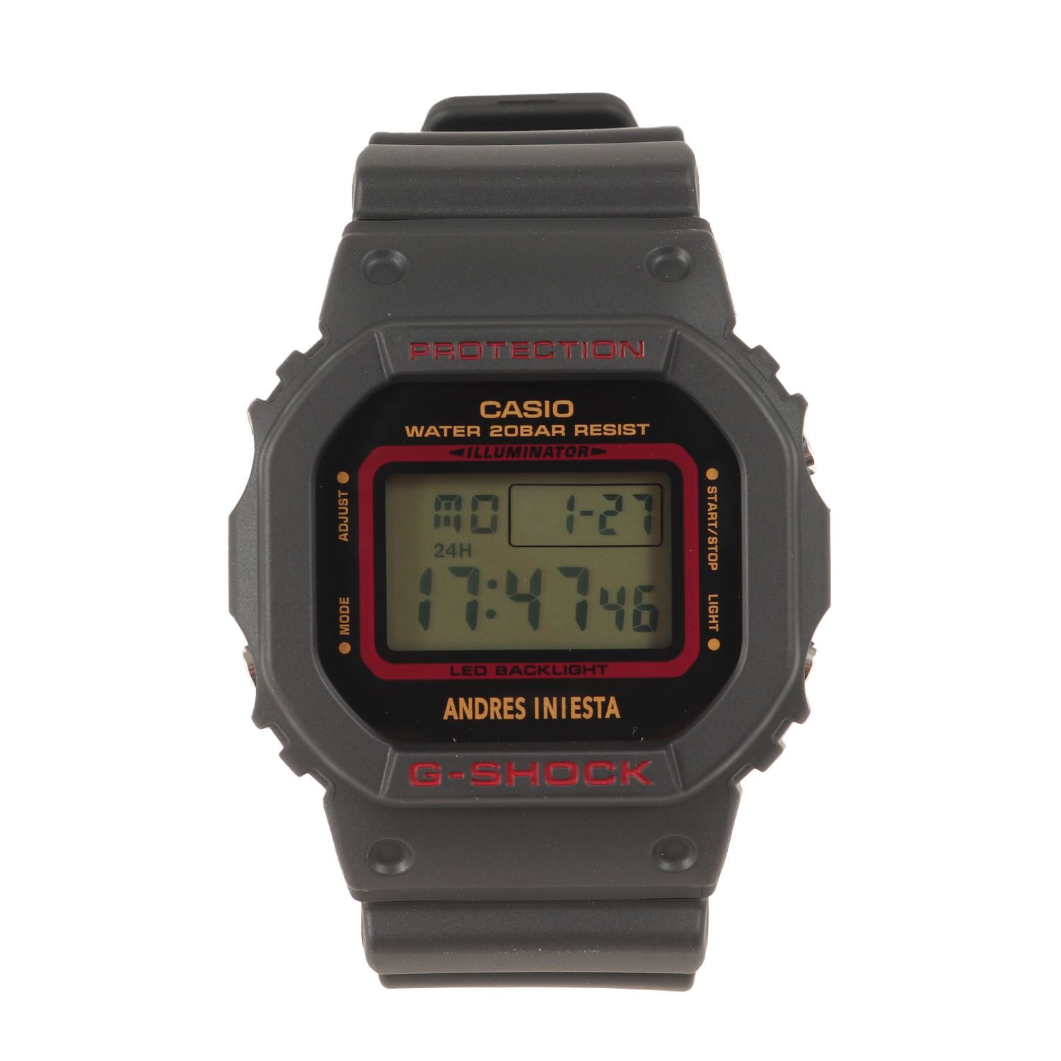 【新品】G-SHOCK ジーショック アンドレス・イニエスタ DW-5600AI-1JR 腕時計 / ウォッチ ブラック / CASIO カシオ / コラボモデル【メンズ】 - メルカリ