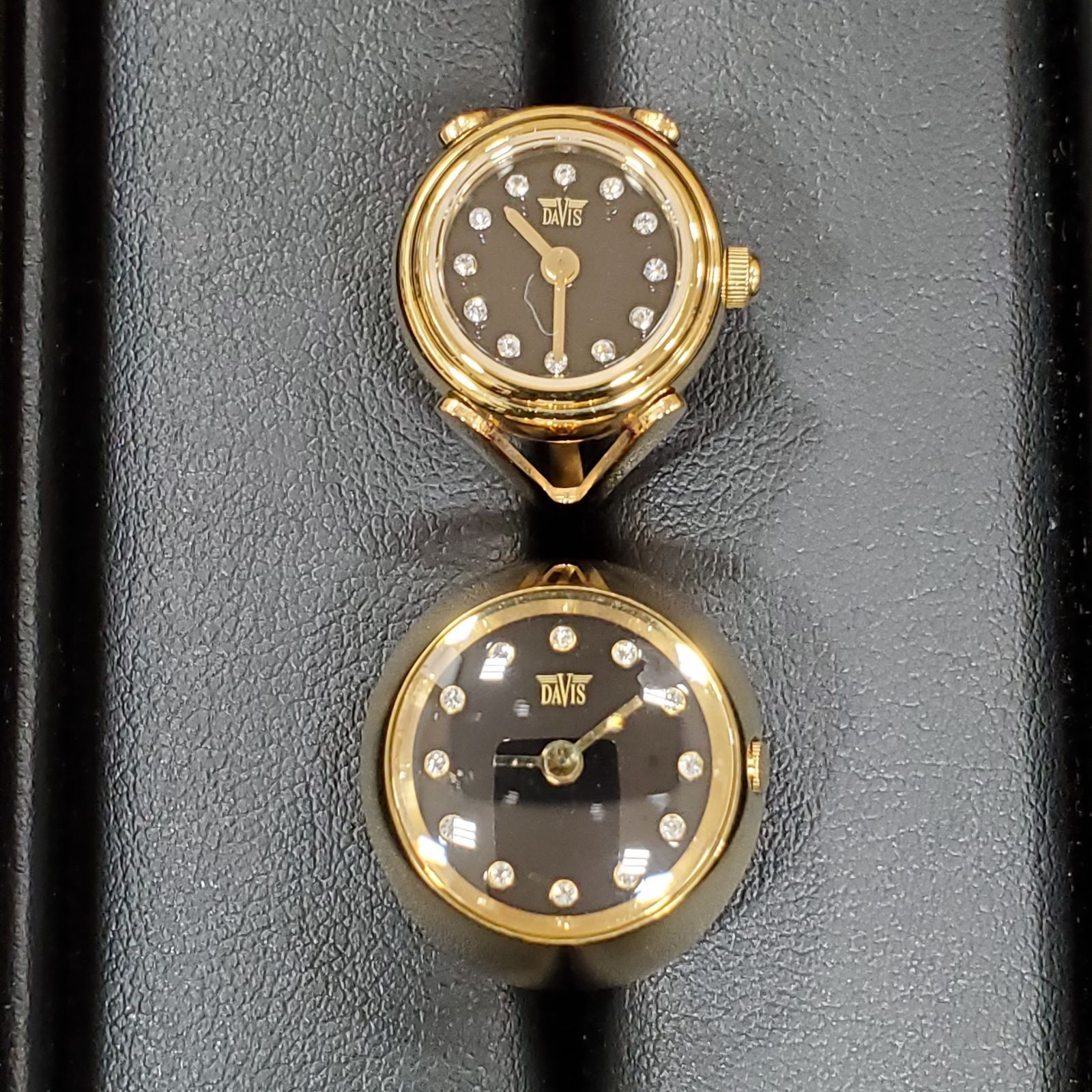 EL5】DAVIS リングウォッチ 指輪 指時計 ジャンク品 ゴールド EL5】DAVIS リングウォッチ 指輪 指時計 ジャンク品 ゴールド