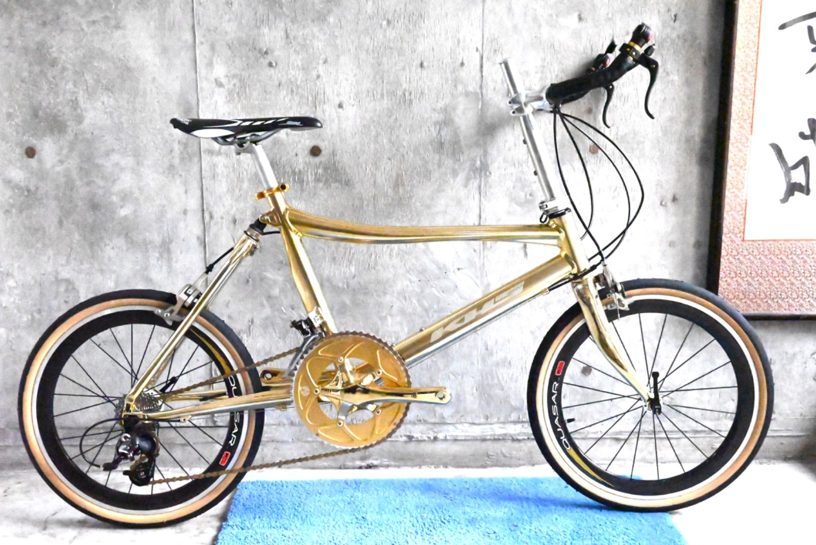 メルカリShops - KHS P-20RAC ゴールドメッキカーボンリム 自転車